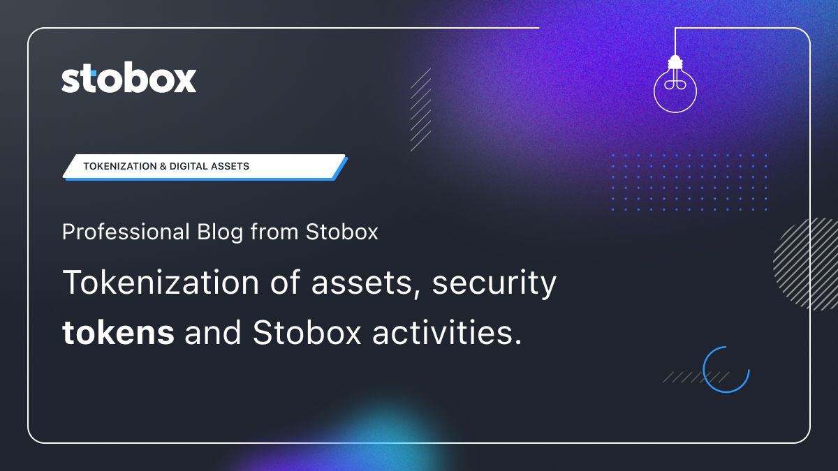 Stobox Blog | Tokenization