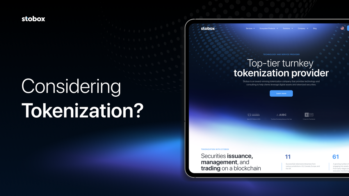 🌎 The Future of Asset Tokenization: Stobox Website v4