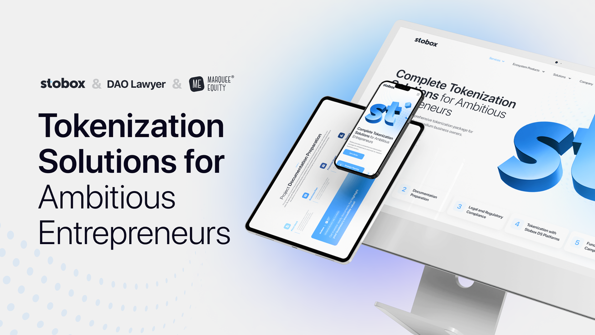 🟢Updated Tokenization Package — Stobox