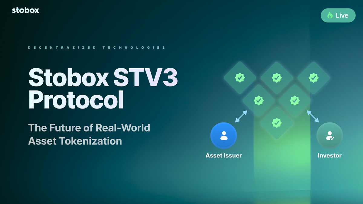The Future of RWA Tokenization: Stobox STV3 Protocol
